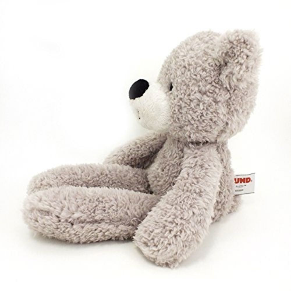 Gund Fuzzy, Gray, 13.5 Inch, Soft Plush Toys, Kids Stuffed Toys, Gifts ...