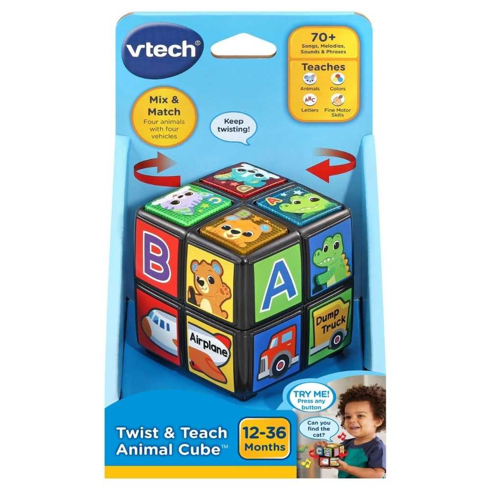 Vtech Twist & Teach Animal Cube Toy – KidsCompanyPH
