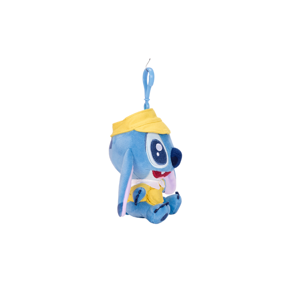 Disney Cutey Stitch Collection Plush Keychain - Raincoat Packsack Stit ...