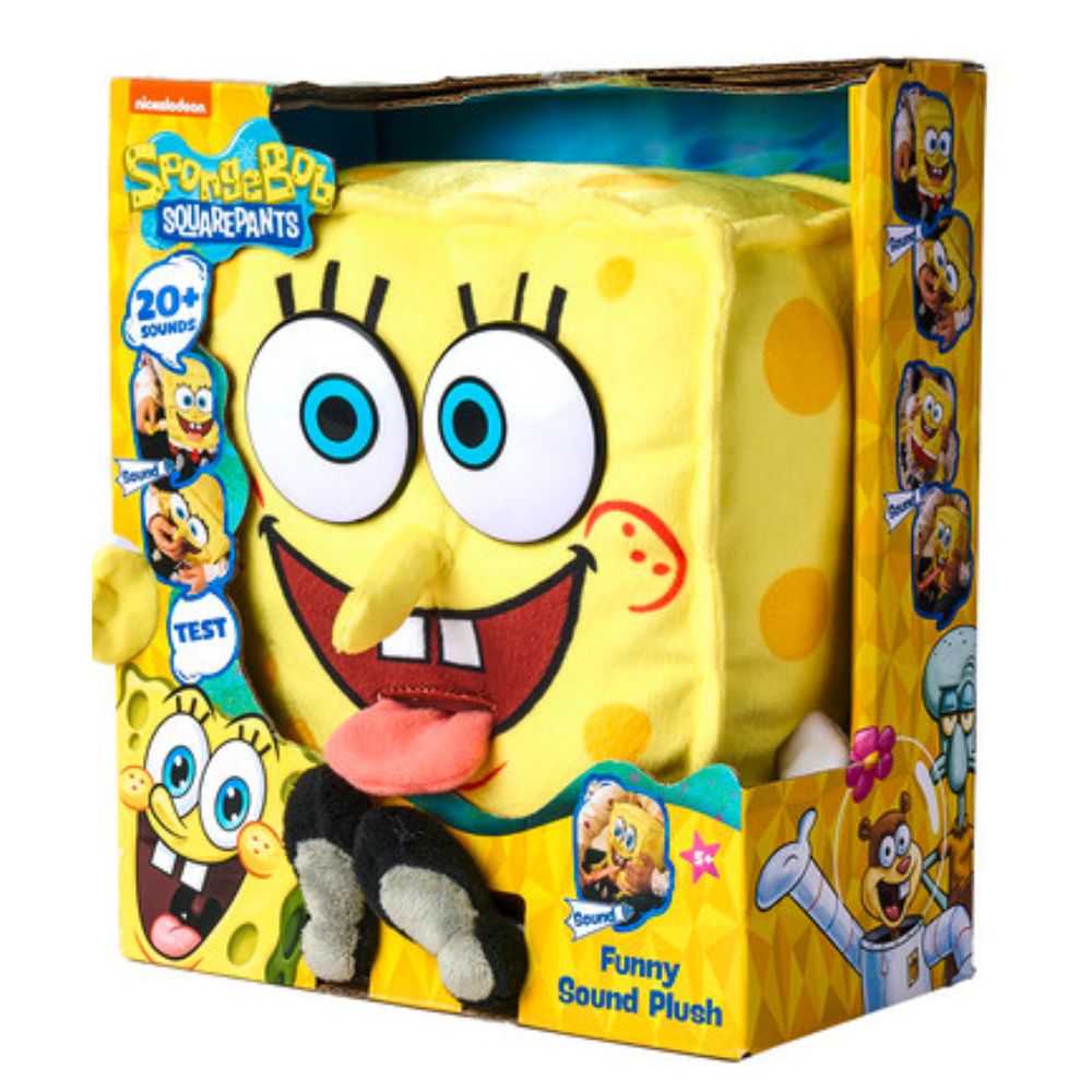 SpongeBob SquarePants Funny Sound Plush – KidsCompanyPH