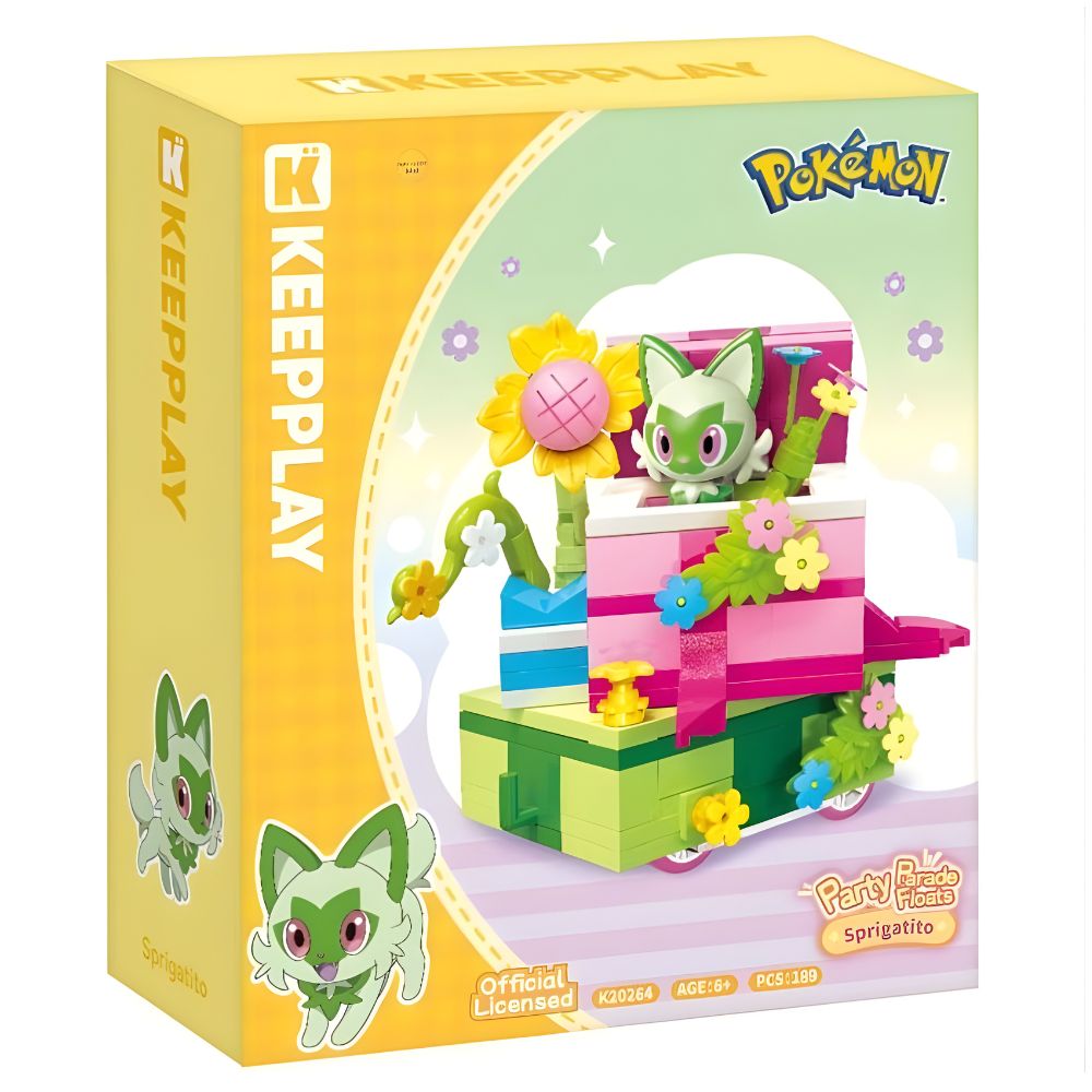 Keeppley Sprigatito Party Parade Floats Building Blocks – KidsCompanyPH