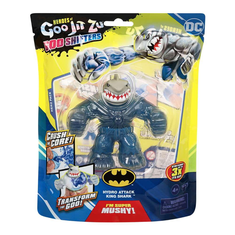 Heroes of Goo Jit Zu DC S6 Hero Pack Action Figure King Shark ...