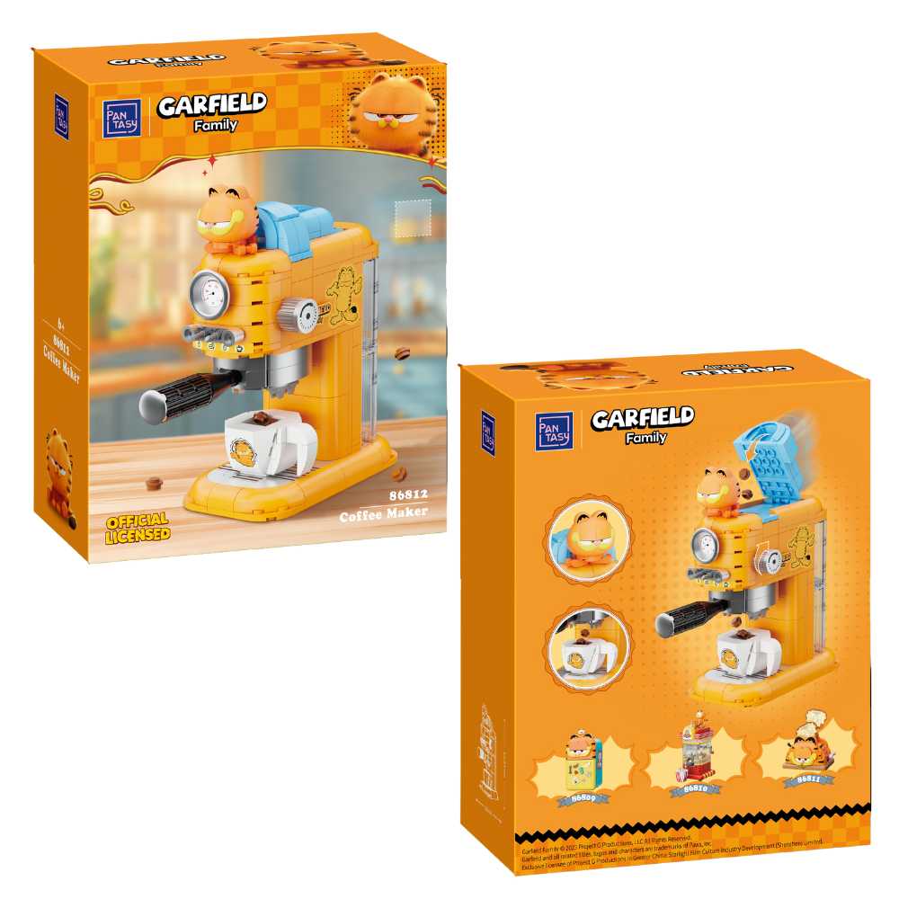 Pantasy x Garfield Fantastic Machines Series Coffee Maker Collectible ...