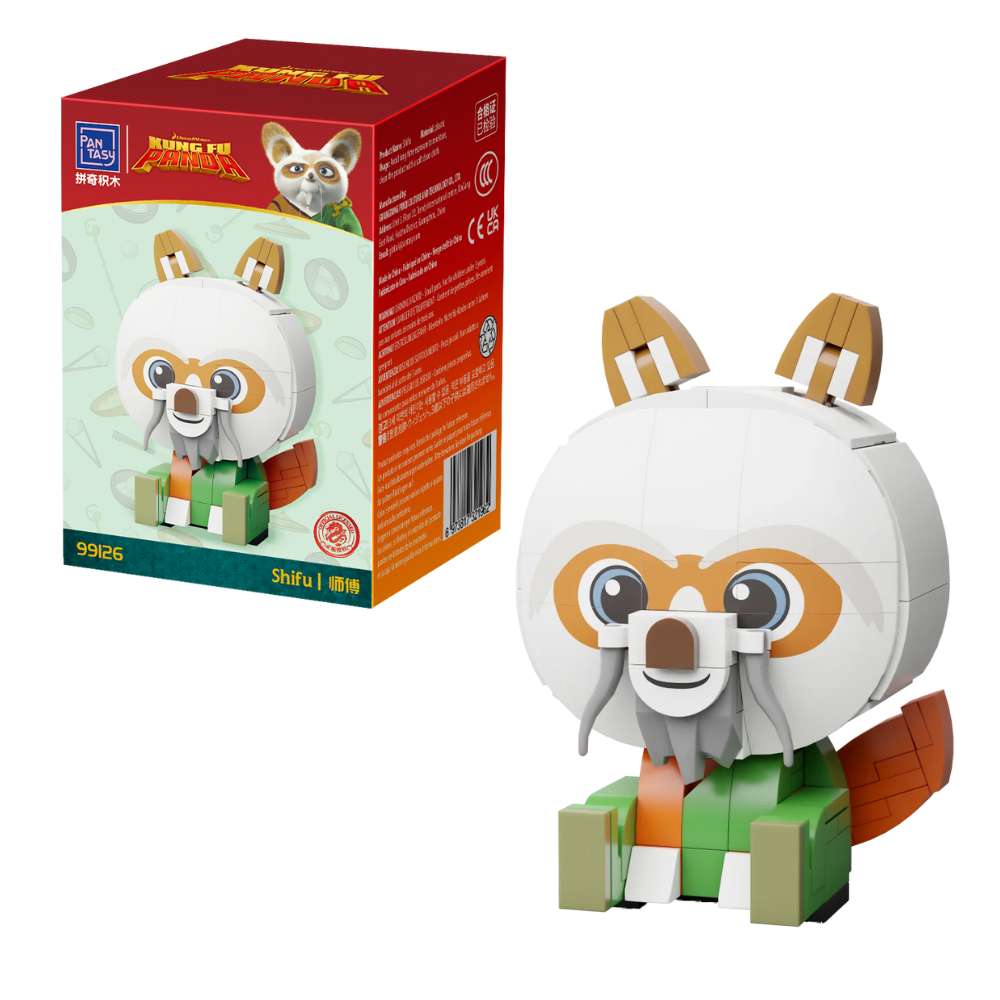 Pantasy x Kung Fu Panda Sitting Baby Shifu Building Blocks – KidsCompanyPH