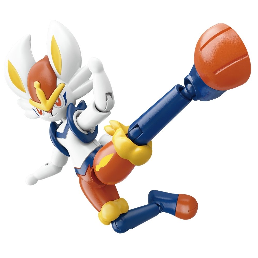 Keepplay Go Battle Pokemon Official Licensed Cinderace Figure Building ...