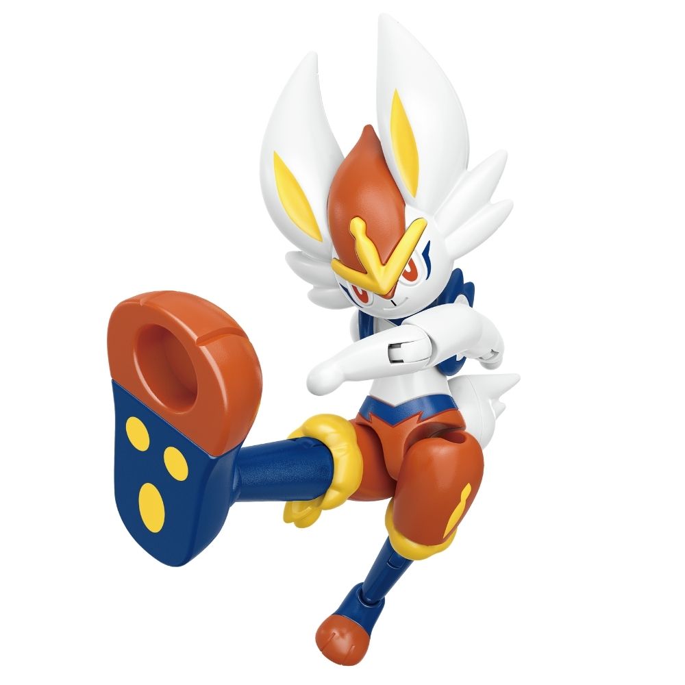 Keepplay Go Battle Pokemon Official Licensed Cinderace Figure Building ...