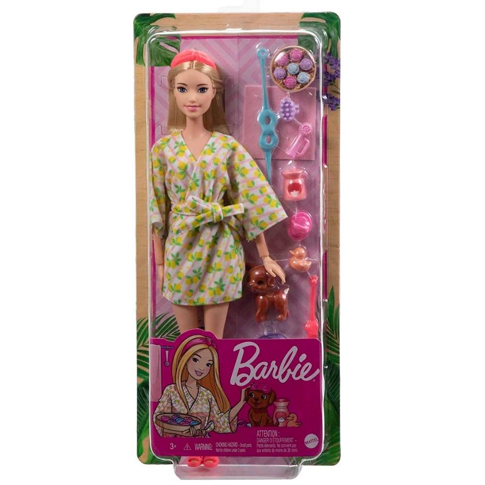 Barbie Fab Wellness Doll Spa Day Playset – KidsCompanyPH