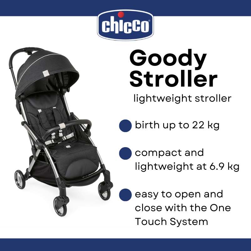 Chicco Goody Stroller - Graphite – KidsCompanyPH