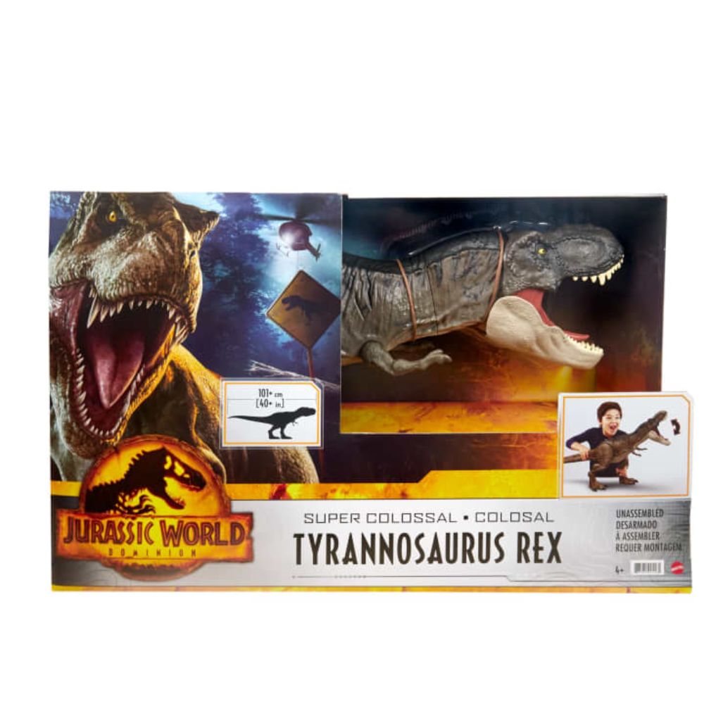 Jurassic World 3 Super Colossal Giant Dinosaur (Tyrannosaurus Rex ...