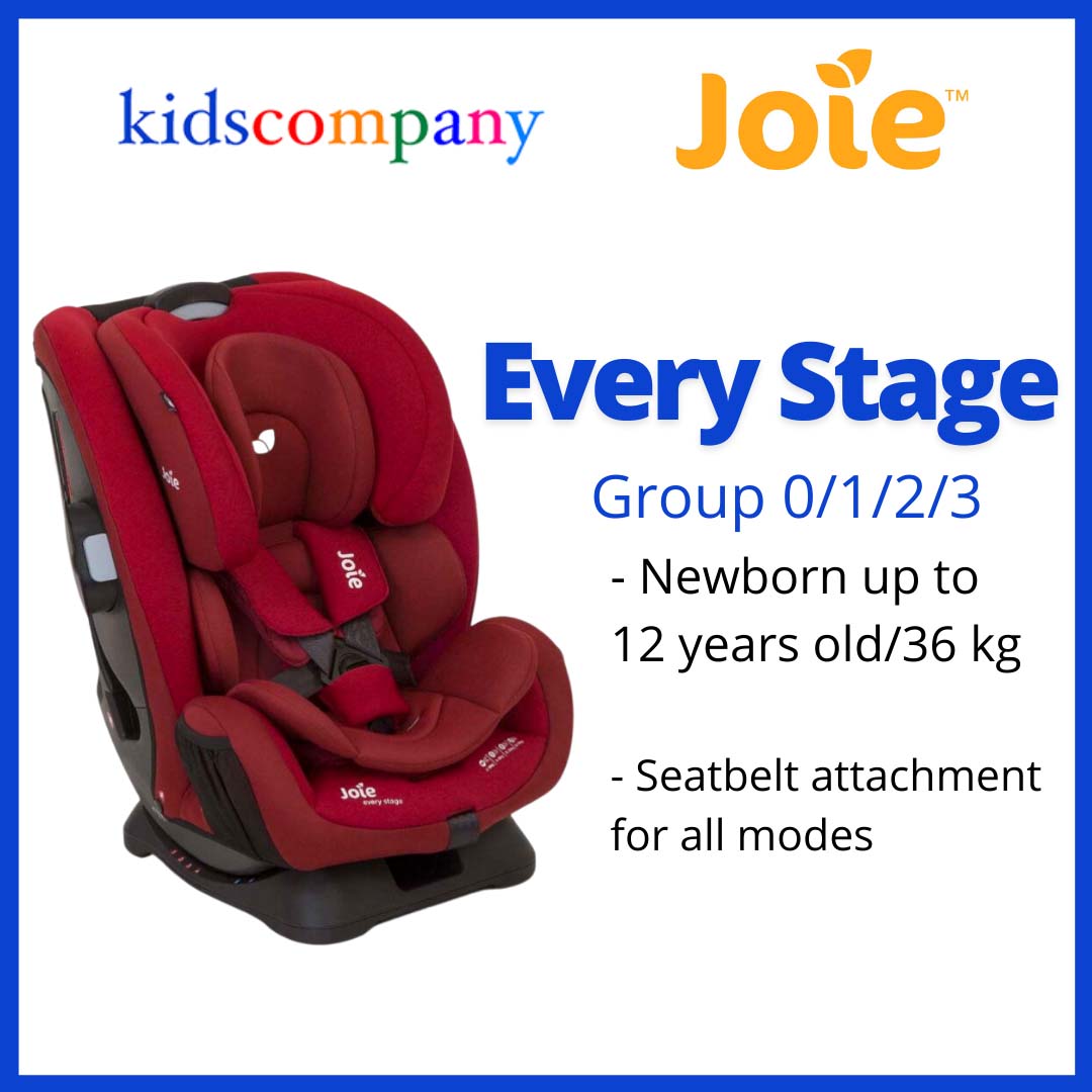 Joie Every Stage Car Seat (Cranberry) – KidsCompanyPH